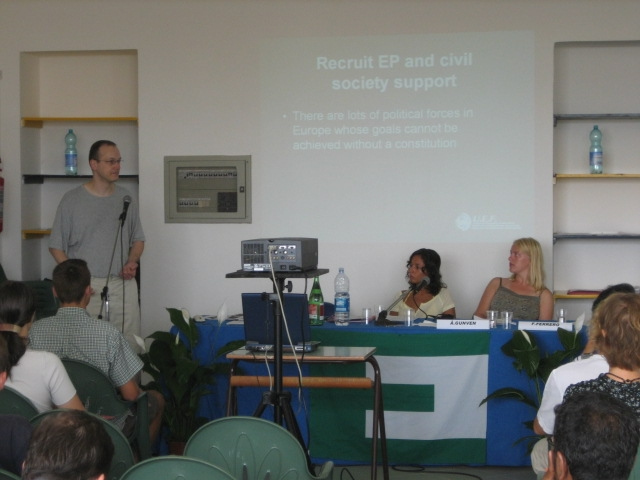 Strategy and action of the UEF - Federal Union