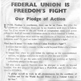 Federal Union is freedom's fight - Federal Union